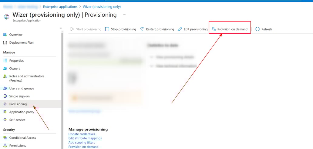 Azure - On-Demand Provisioning