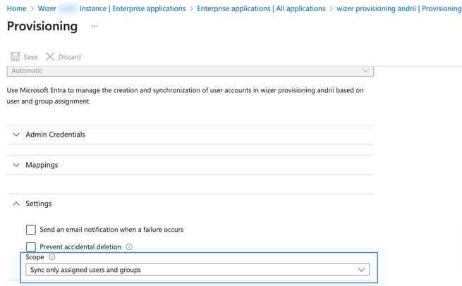 Azure SCIM - Automatic User Provisioning