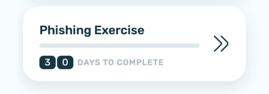 How Does A User Complete the Phishing Exercise?