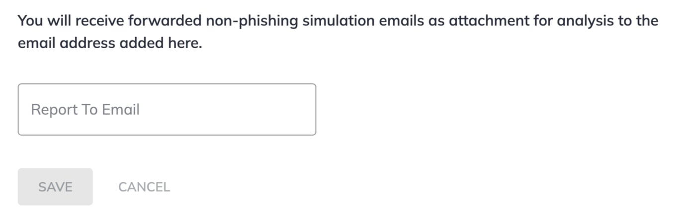 Report phishing extension for Wizer