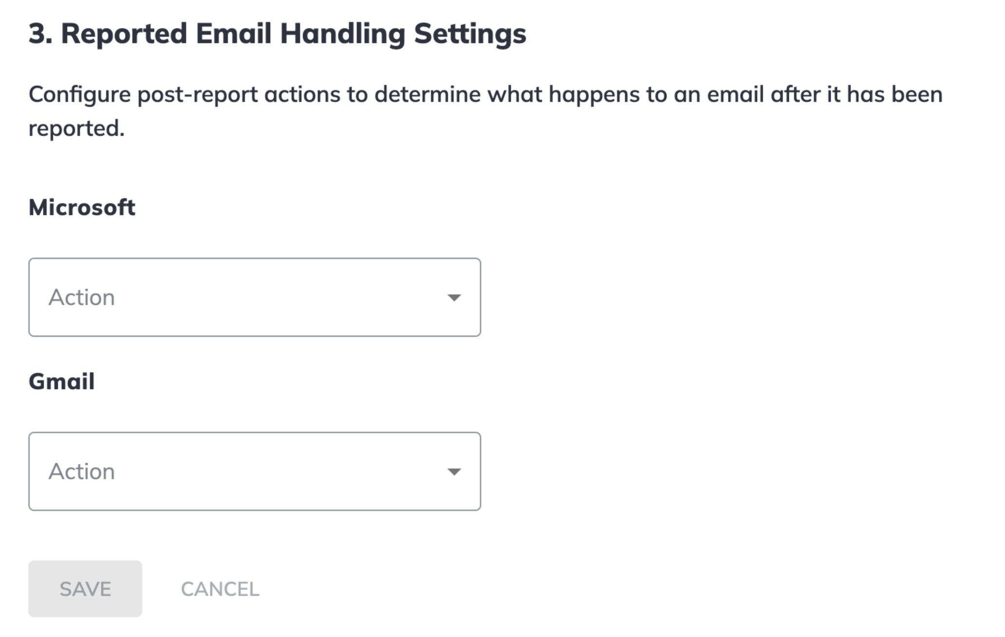 Report phishing extension for Wizer