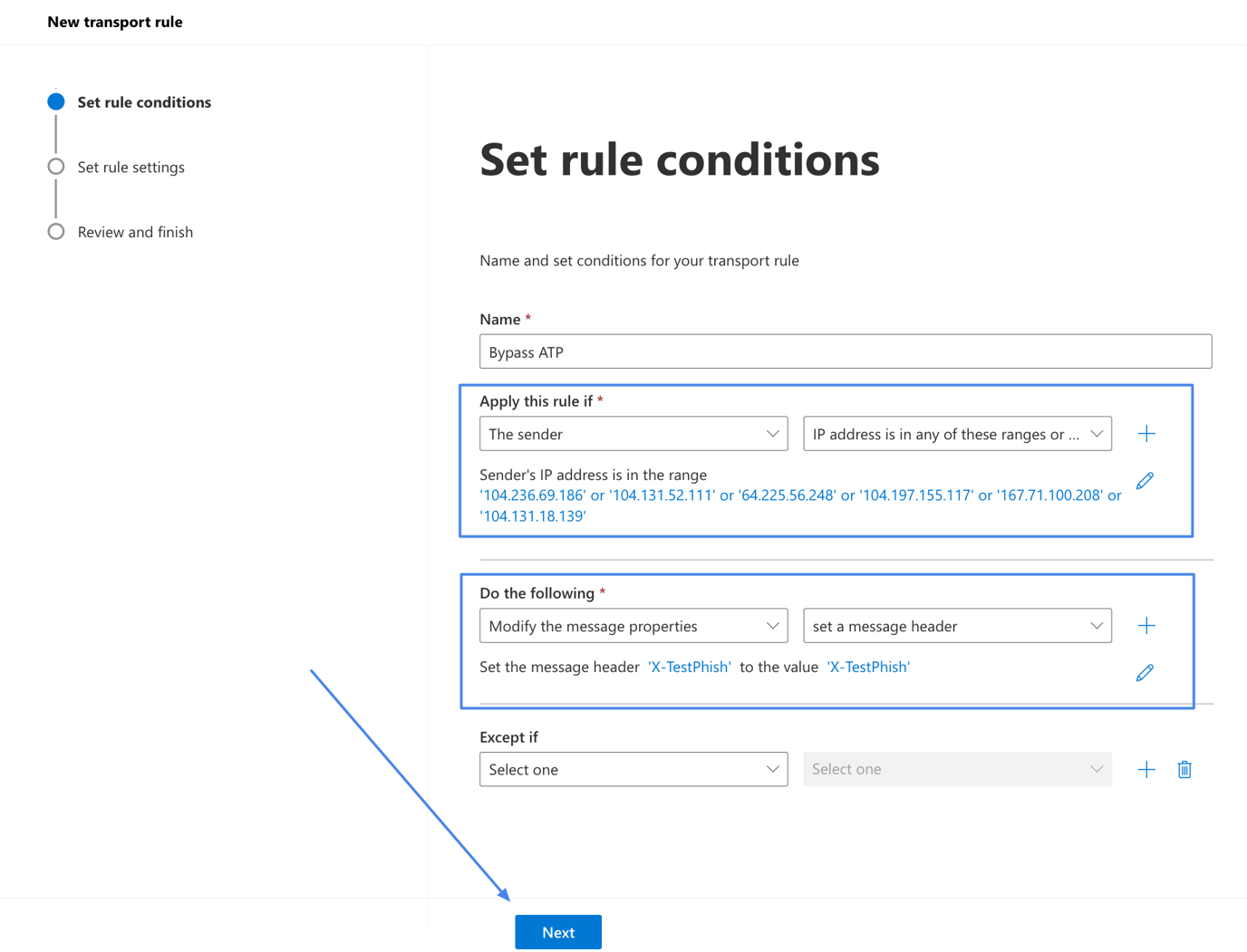 Whitelisting for Office 365