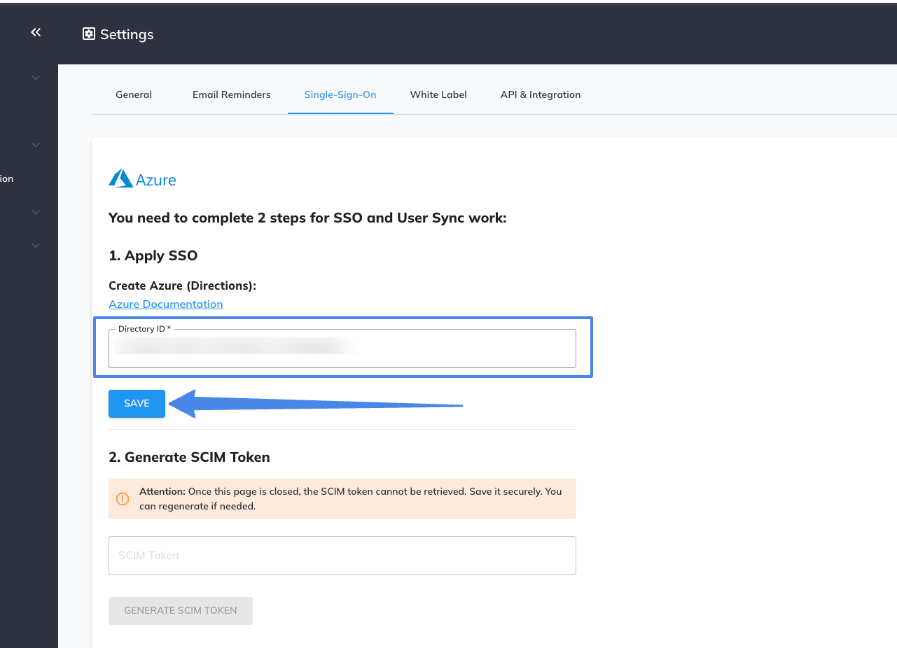How To Set Up Azure SSO