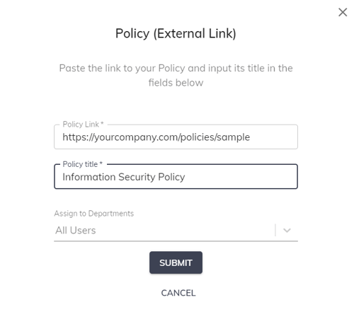 How to Set Up Policies