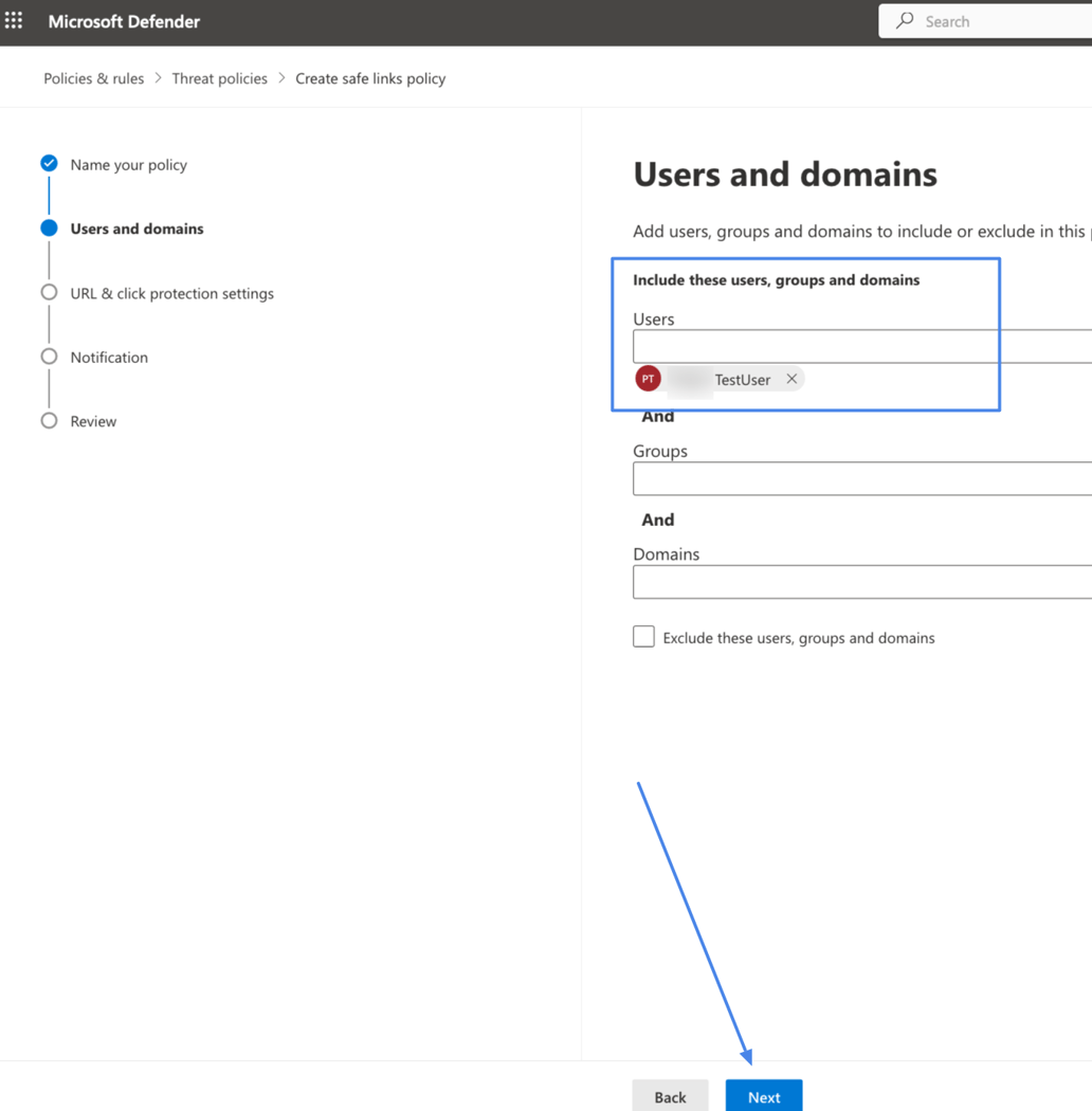 Set up Safe Links Policies in Microsoft Defender for Office 365