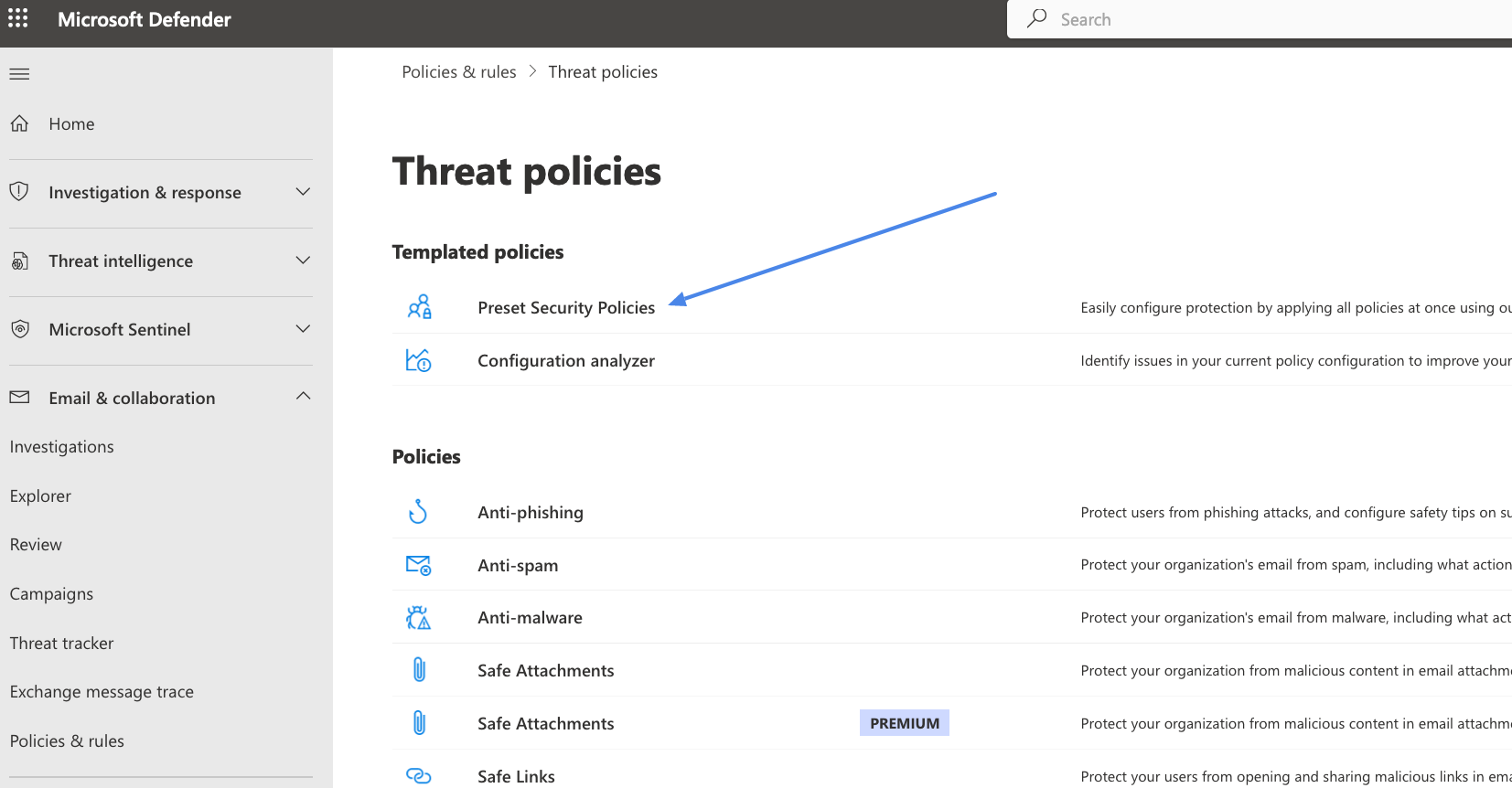 Set up Safe Links Policies in Microsoft Defender for Office 365