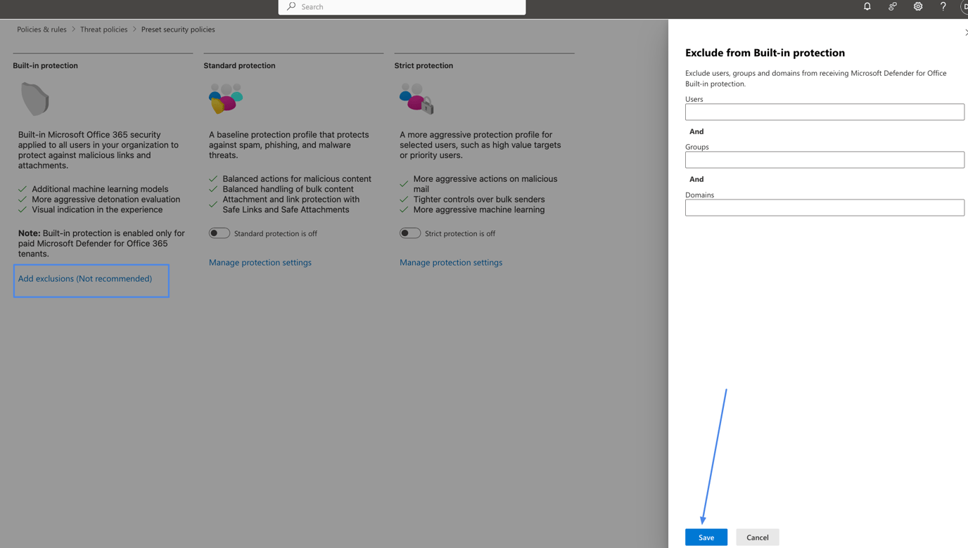 Set up Safe Links Policies in Microsoft Defender for Office 365