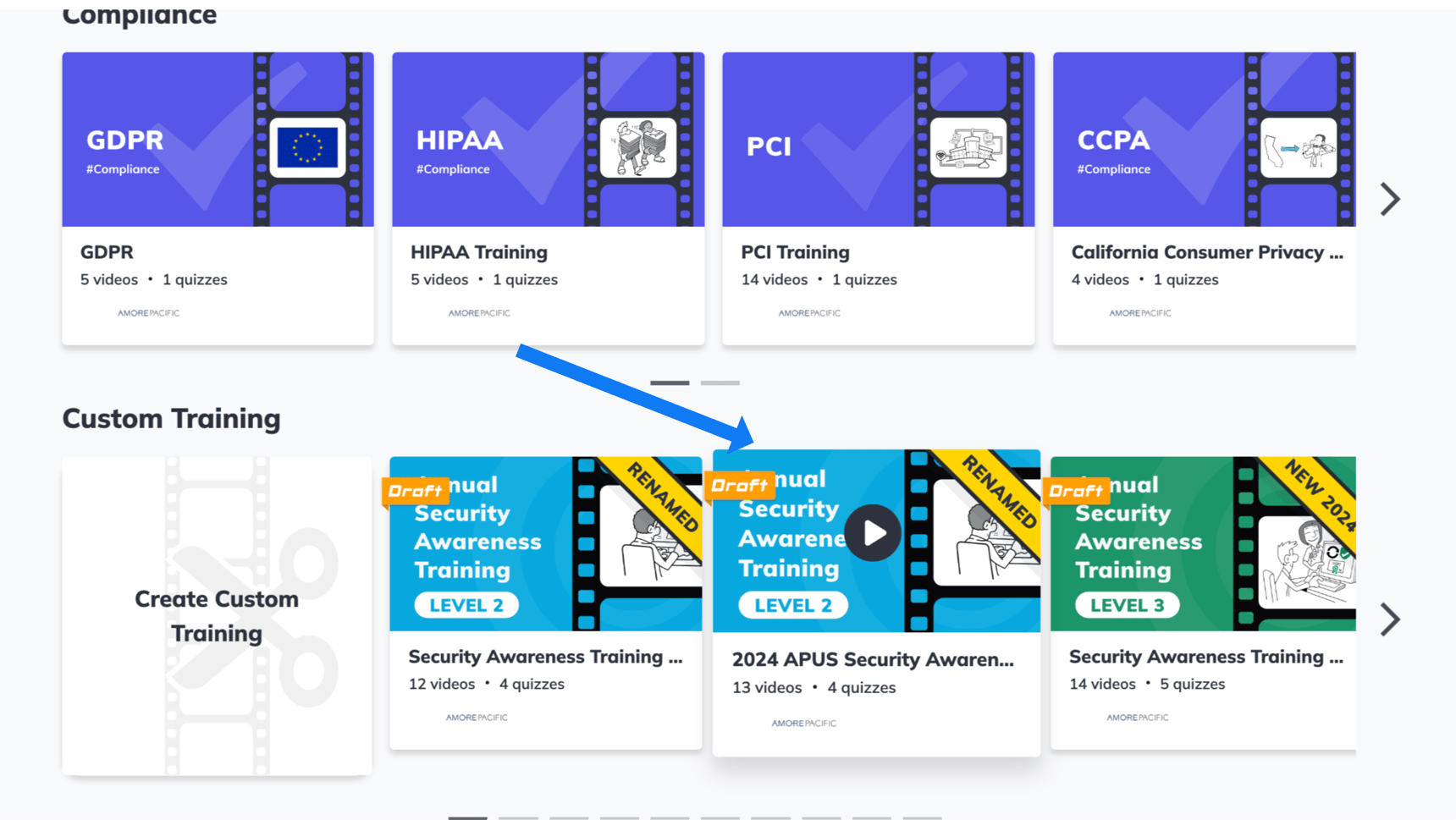 How to Create and Manage Custom Training