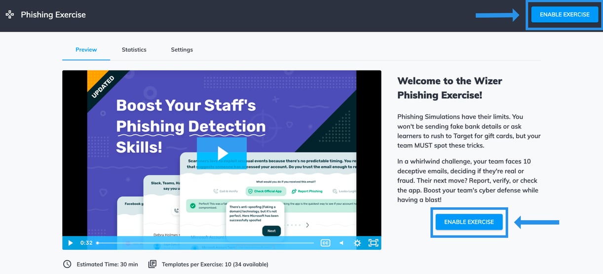 How to Set Up Phishing Exercise?
