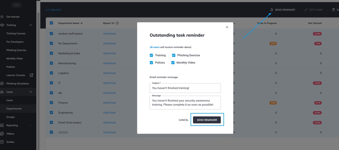 How to Create and Manage Departments