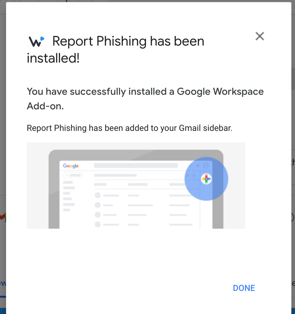 How to Get the Report Phishing Extension for Google Workspace