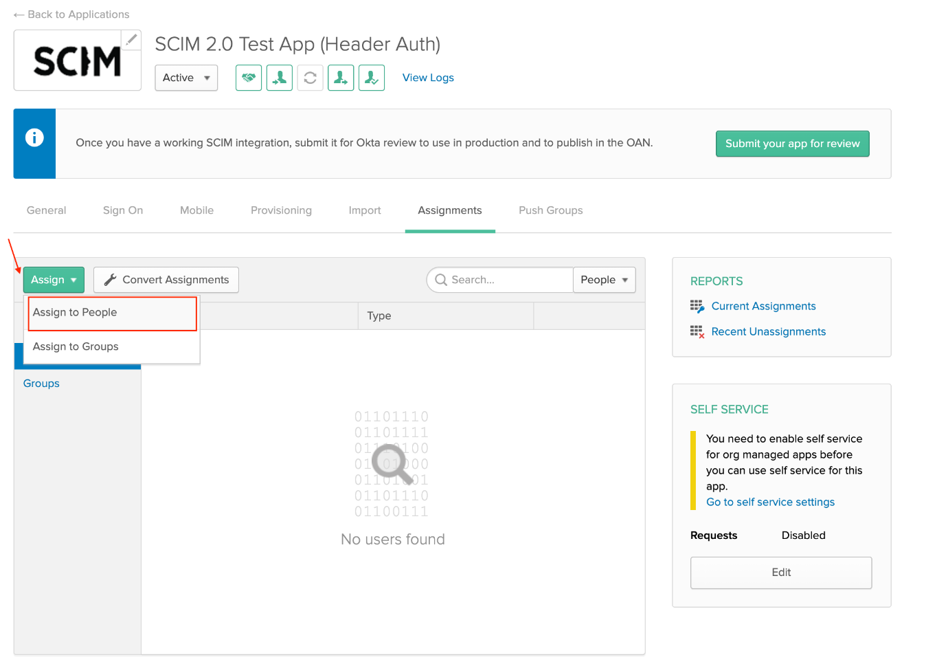 Okta SCIM - Automatic User Provisioning