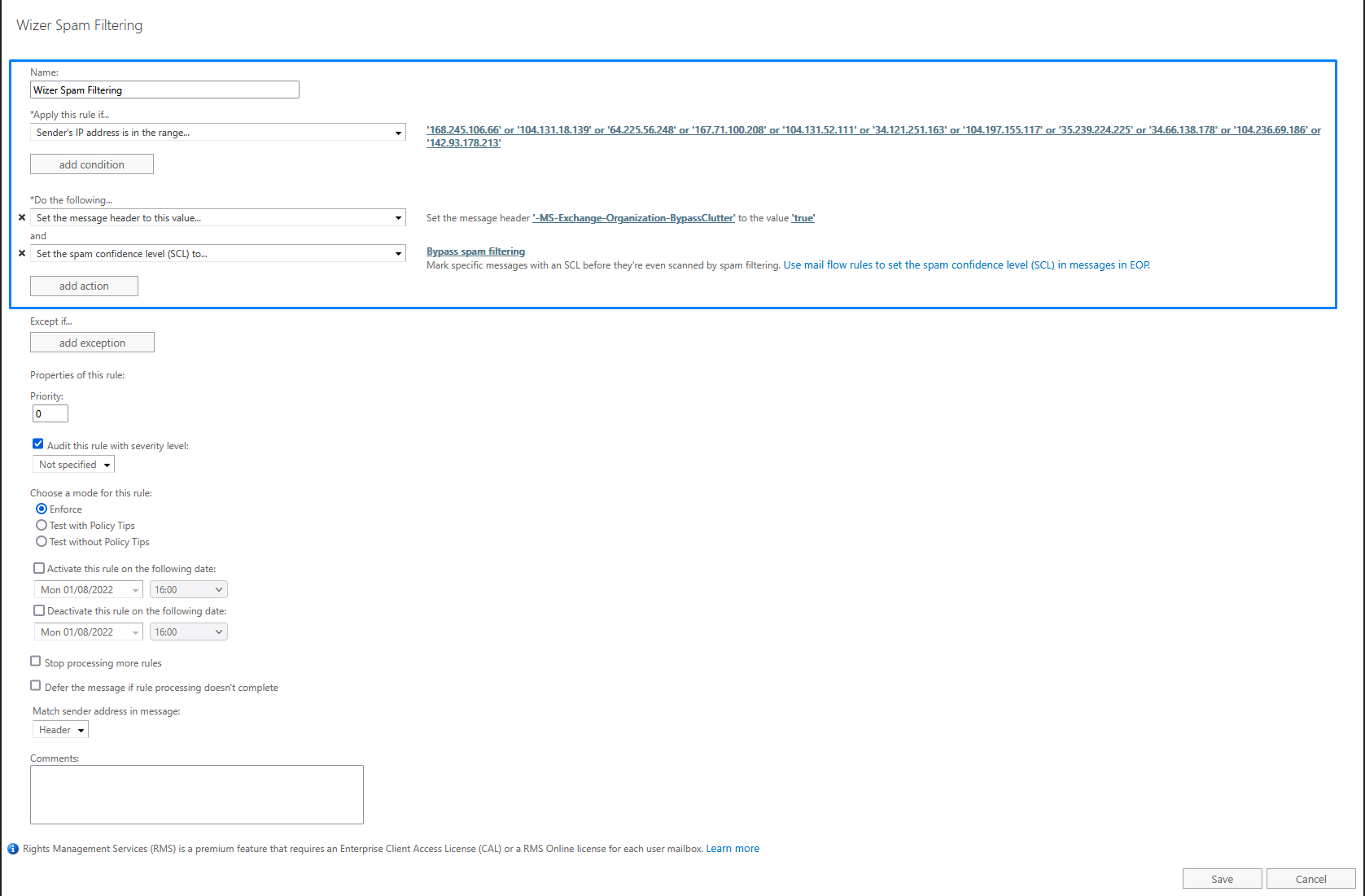 How to Whitelist by IP Address in Office 365